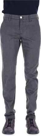 Jacob Cohen Homme, Pantalons, Bleu, Taille: W37 Pantalon Chino Coupe Slim Bobby
