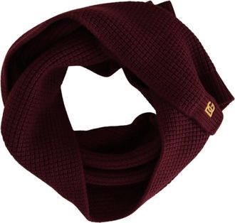 Dolce & Gabbana Cashmere Logo Wrap Shawl Strickschal - - Accessories - unisex - Rot - ONE SIZE