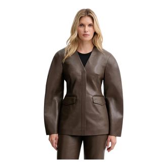 Nanushka Erina Jacke - - Jackets - Damen - Braun - S
