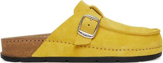Scholl Pantoletten Scholl Bora Maccasin MF31715 Gelb