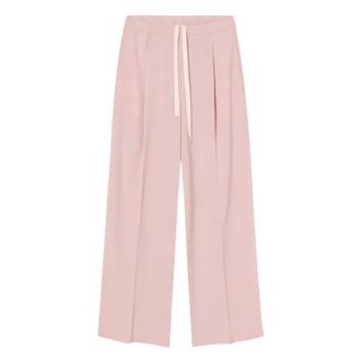 Zenggi Zenggi, Femme, Pantalons, Rose, Taille: 42 FR Japanese Crepe Bonnie Pants