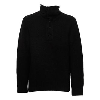 04651/ Polo Cloudy Wool - Homme - Pulls - Noir - Taille: L