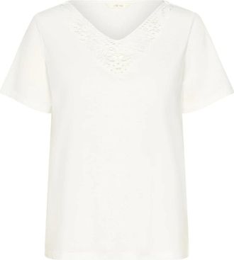 Cream Femme, Tops, Blanc, Taille: 46 FR T-shirt Blanc Neige