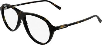 Karl Lagerfeld unisex, Accessoires, Brun, Taille: 55 MM Pilot Frame