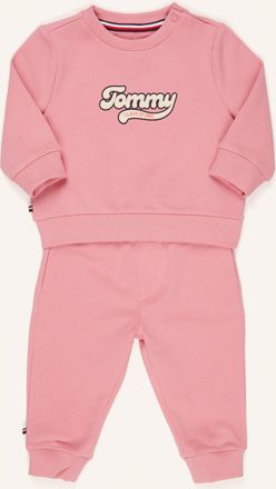 Tommy Hilfiger Set: Sweatshirt Und Sweatpants rosa