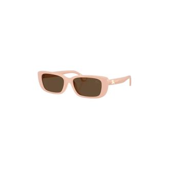 Burberry Lunettes de soleil rectangulaires - Femme - Accessoires - Rose - Taille: 50 MM