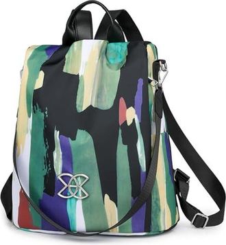 Generic Sac &agrave; dos pour ordinateur portable - 260 g - Sac &agrave; dos antivol d&eacute;contract&eacute; pour femme, l&eacute;ger, durable, r&eacute;sistant &agrave; leau, organiseur multi-poches | Sac