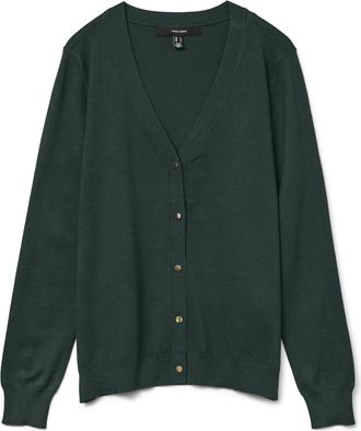 Vero Moda Vmsilje Ls V-Neck Cardigan Ga Noos