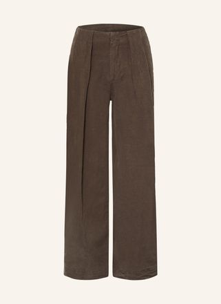 AllSaints Allsaints Hose Mit Leinen braun