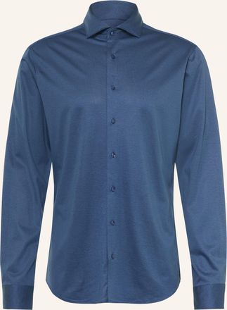 Seidensticker Seidensticker Jerseyhemd Shaped Fit blau