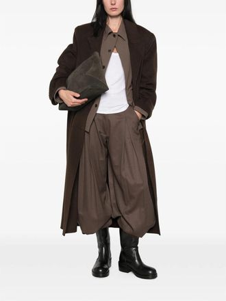 Frankie Shop Dkbro Coat - Brown