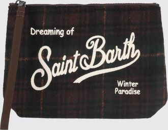 MC2 Saint Barth Aline Mini-Handtasche aus Neopren mit Schottenmuster und Logo