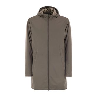 Herno Resort Parka aus Travel Nylon Ponente - - Coats - Herren - Grau - XL