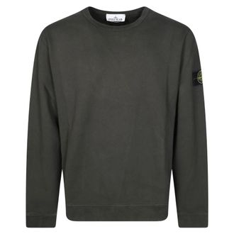 Stone Island Rundhals-Sweatshirt - - Sweatshirts & Hoodies - Herren - Grau - S