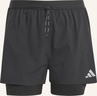 adidas adi365 Climacool+ 2-In-1 Shorts Mit 4 Taschen schwarz