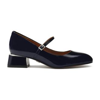 Kazar Marineblaue Riemchen-Pumps Siona - - Shoes - Damen - Blau - 36 EU