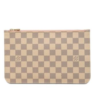 Louis Vuitton Pre-owned Damier Azur Pouch - - Pre-owned - Damen - Wei&szlig; - ONE SIZE