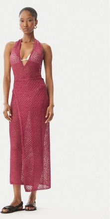 Guess Strandkleid E6GK04 Z5402 Dunkelrot Classic Fit