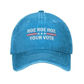 Generic Roe Yours Vote Homme Femme Casquette Trucker D&eacute;contract&eacute; Snapback Cap Classic Casquette De Baseball pour Golf Sport Tennis