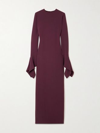 Solace London Blake Robe Aus Crêpe - Lila