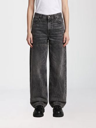 The Attico Jeans Femme couleur Noir