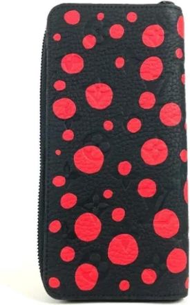 Louis Vuitton unisex, Pre-owned, Noir, Taille: ONE Size Portefeuille en toile Pre-owned