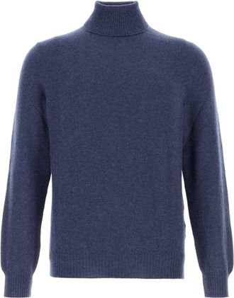 Fedeli Homme, Pulls, Bleu, Taille: S Abisso Cashmere Sweater
