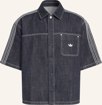 adidas Originals Adidas Originals Jeanshemd Originals Denim Short Sleeve Work Loose Fit blau