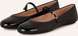 Gianvito Rossi Mary-Jane-Ballerinas Carla schwarz