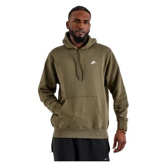 Nike Club Fleece Pullover Hoodie - - Sport - Herren - Gr&uuml;n - XL
