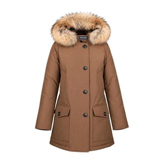 Woolrich Arctic Parka mit abnehmbarem Pelzbesatz - - Coats - Damen - Braun - L