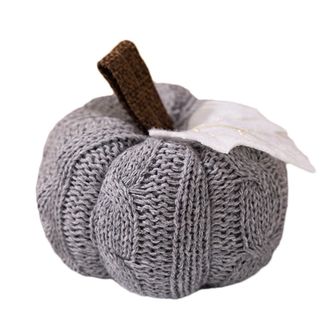 Generic Dekorative K&uuml;rbisse f&uuml;r den Tisch, orangefarbene K&uuml;rbisse, dekorative Herbstdekoration, lebendige Herbstdekoration in Orange, geh&auml;kelt, dekorative cha