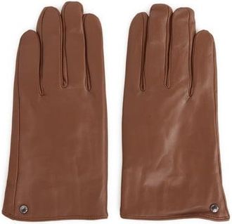 Isotoner Gants tactiles en cuir