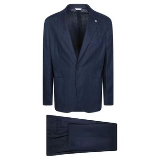 Manuel Ritz Herren, Anz&uuml;ge, Blau, LGr&ouml;&szlig;e