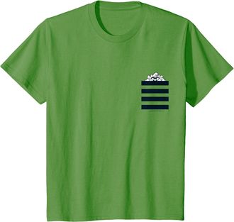 Looney Tunes Looney Tunes Taz Stripes Pocket T-Shirt