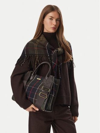Barbour Handtasche Barbour Barrhill Tartan Tote Bag LBA0423OL91 Braun