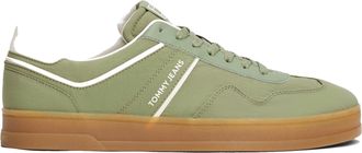 Tommy Jeans TJM Vulc. Skater Mix Material (Niedriger Schnitt (Schuhe), Herren, Grau (Cool Earth), 42 EU