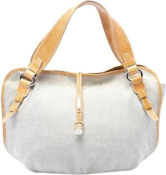 Celine Pre-owned Denim sacs-celine - Femme - Pre-owned - Blanc - Taille: ONE Size