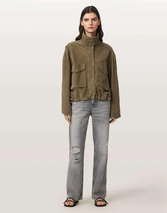 AllSaints veste Clay vert olive