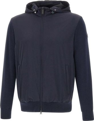 Colmar Homme, Sweatshirts et sweats &agrave; capuche, Bleu, Taille: S Veste hybride non doubl&eacute;e &agrave; capuche