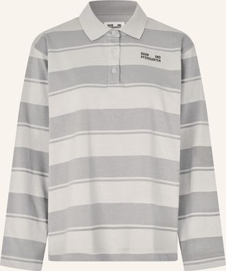 Baum Und Pferdgarten Baum Und Pferdgarten Jersey-Poloshirt Jeanne grau