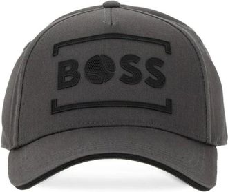 HUGO BOSS Homme, Accessoires, Noir, Taille: ONE Size Casquette de baseball avec logo
