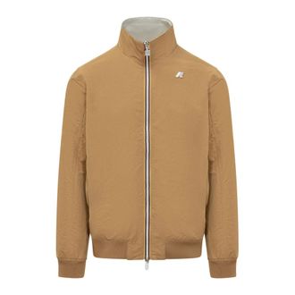 K-Way Homme, Vestes, Brun, Taille: L Arsene Cotton Double