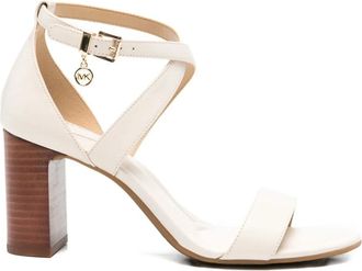 Michael Kors Femme, Chaussures, Beige, Taille: 39 EU Sandales &agrave; talons hauts