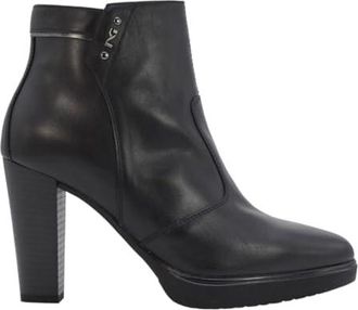 Nero Giardini I513810D Bottines Femme en Cuir - Noir 38 EU