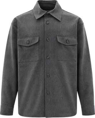 Paolo Pecora Herren, Shirts, Grau, MGr&ouml;&szlig;e