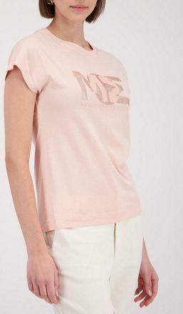 Monari T-Shirt Shirt Basic Schmuck Regular fit mit Strasssteinen