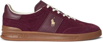 Ralph Lauren Sneaker Aera aus Veloursleder mit Logo-Aufnäher in