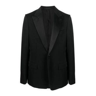 Lanvin Klassischer- taillierter Blazer - - Jackets - Herren - Schwarzk - M