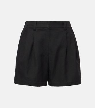Brunello Cucinelli Short en coton et lin